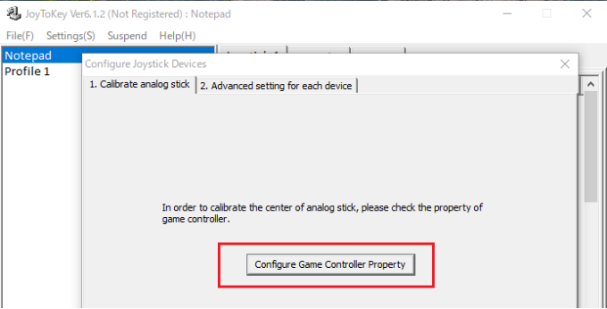 My Stick Input Is Too Sensitive Or My Cursor Automatically Moves Joytokey
