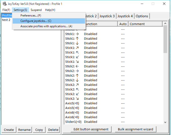 menu_settings | JoyToKey
